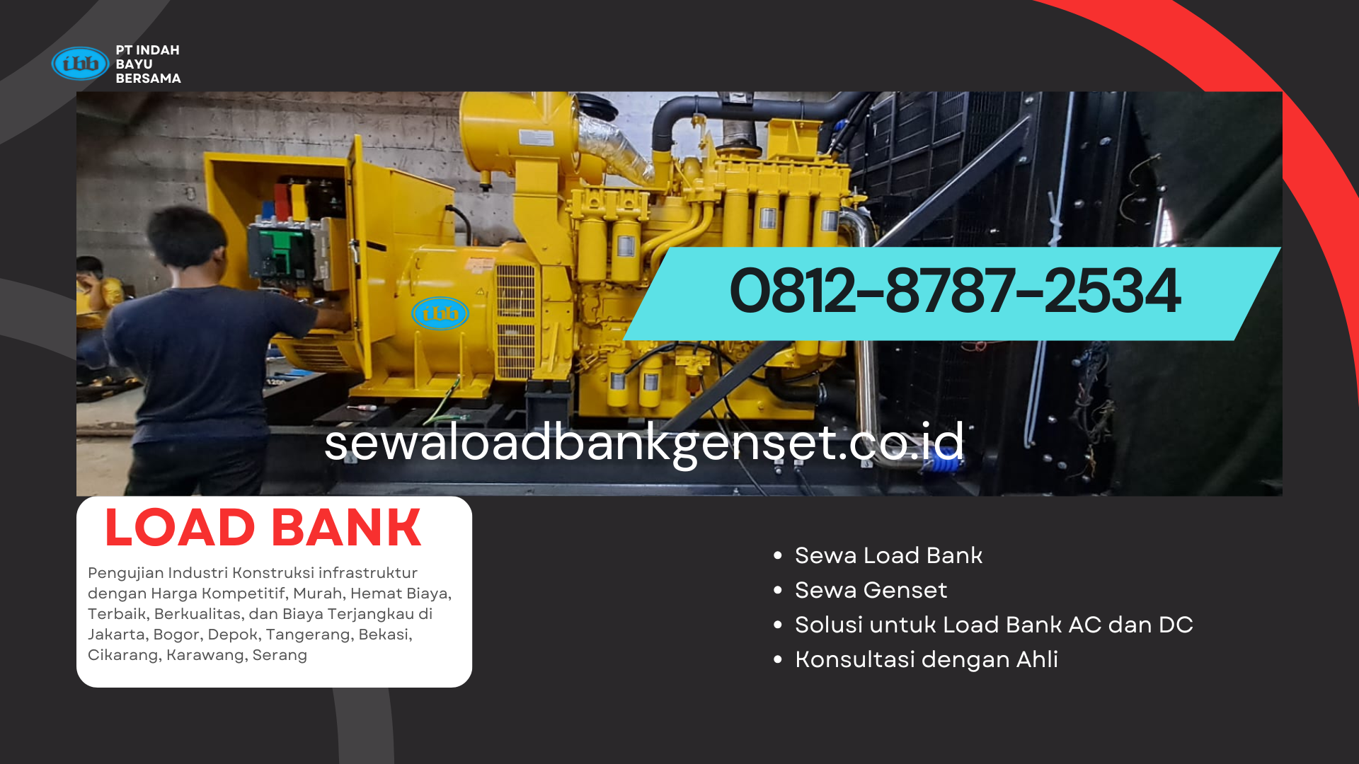 Solusi Load Bank Hemat PT. Indah Bayu Bersama
